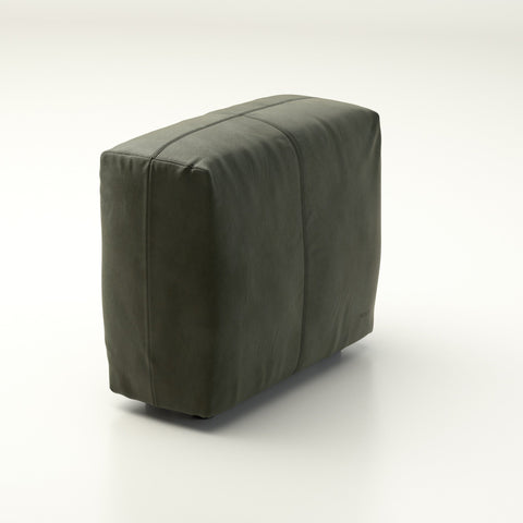 vetsak | Sofa Side Small - leather - olive – vetsak®